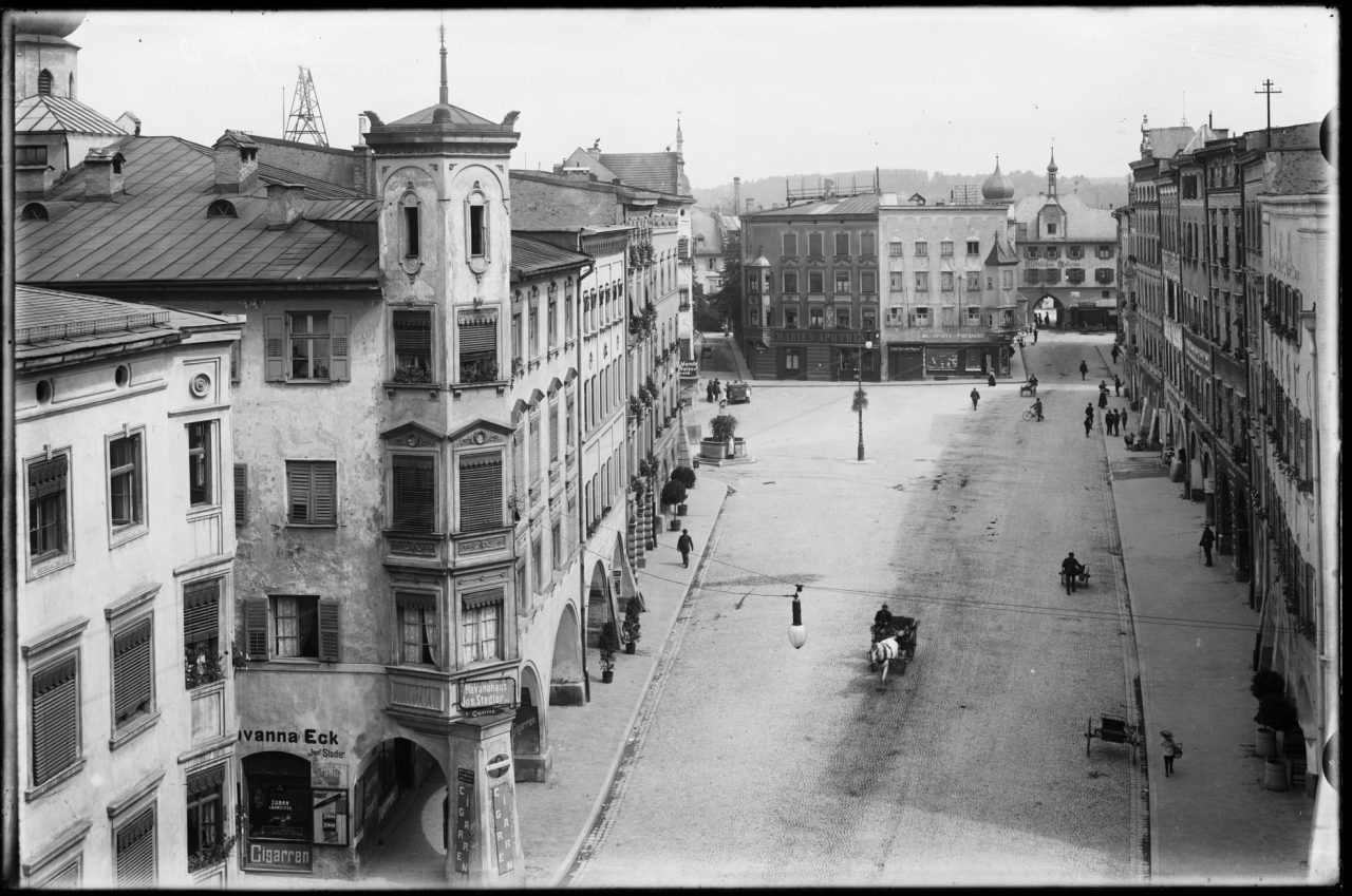 Max-Josefs-Platz, Rosenheim,1911 | Innpuls.me